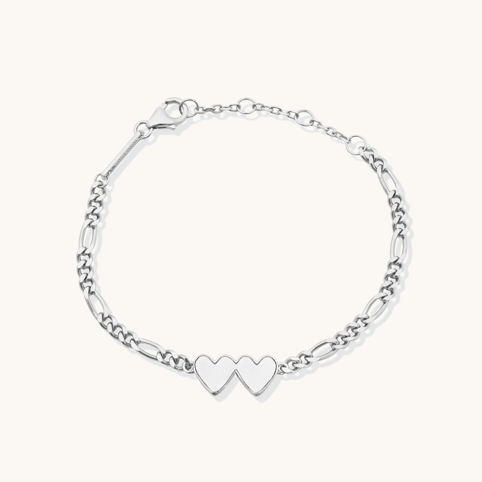 double-heart-bracelet-silver-little-layers-collection-little