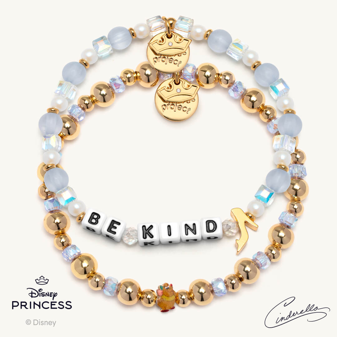 Cinderella Duo Set – Disney Princess Bracelet | Little Words Project