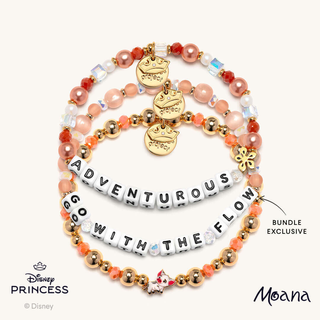 Moana Trio Set – Disney Princess Bracelet | Little Words Project