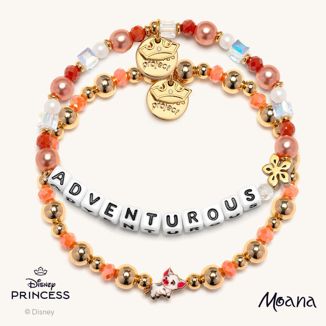 Moana Duo Set – Disney Princess Bracelet | Little Words Project