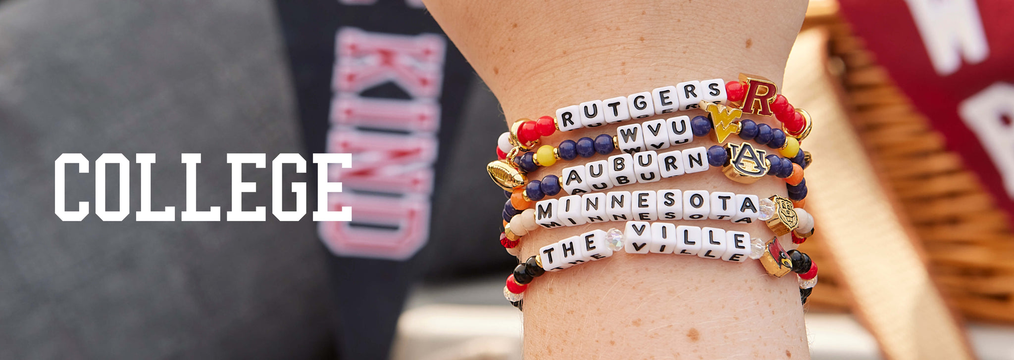 College Bracelets | School Spirit & Inspiration - Little Words Project