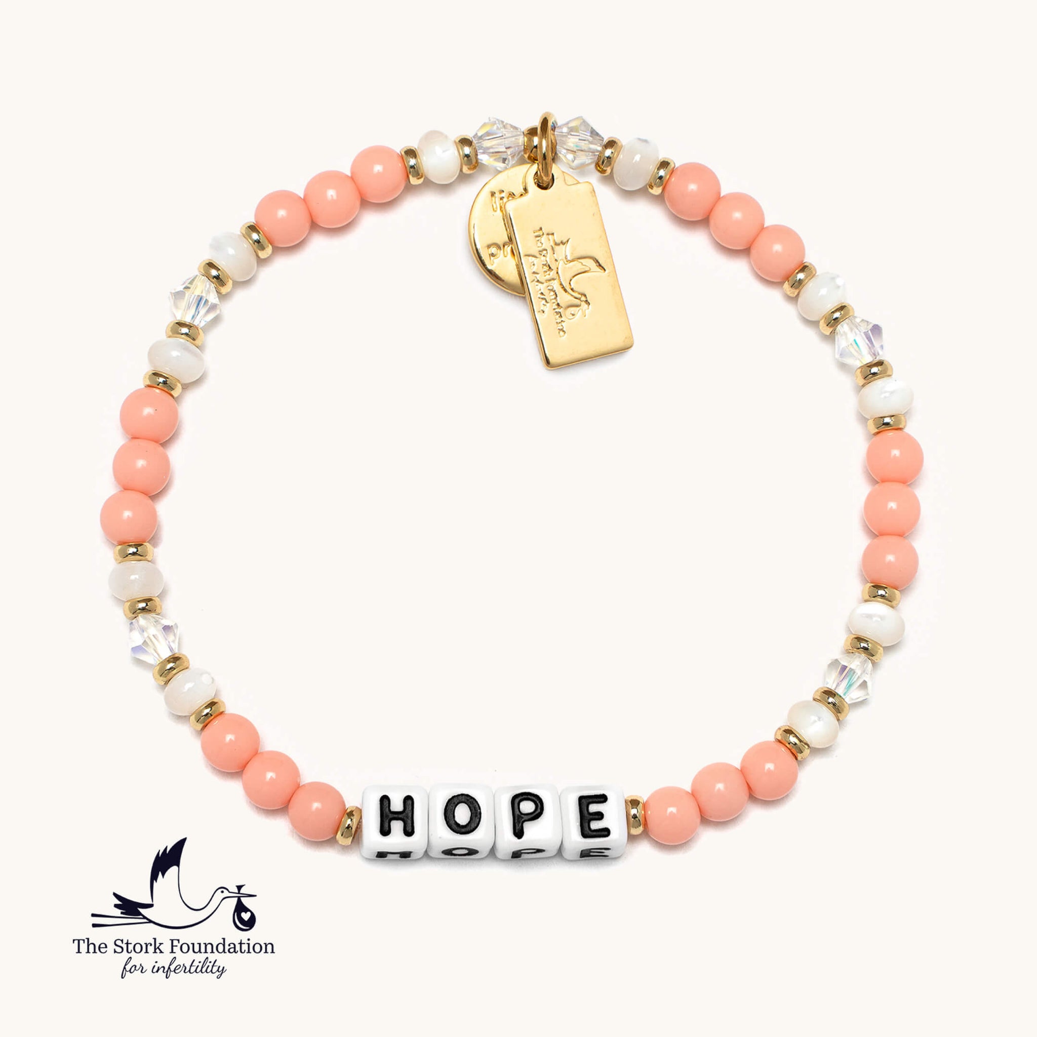 Hope- Infertility | Beaded Bracelet | Little Words Project