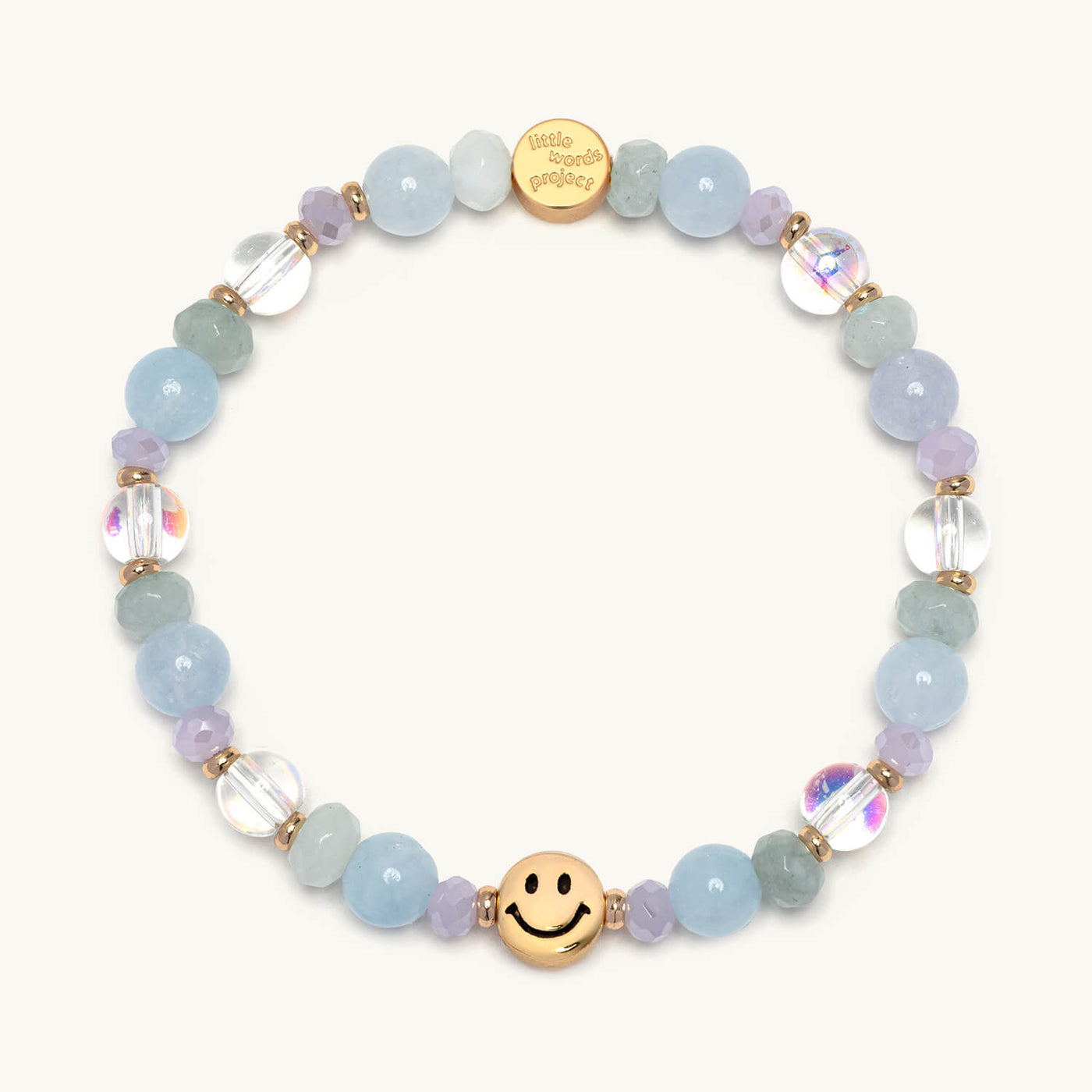 Smiley Face Bracelet Base- No Words Project | Beaded Bracelet Stack ...