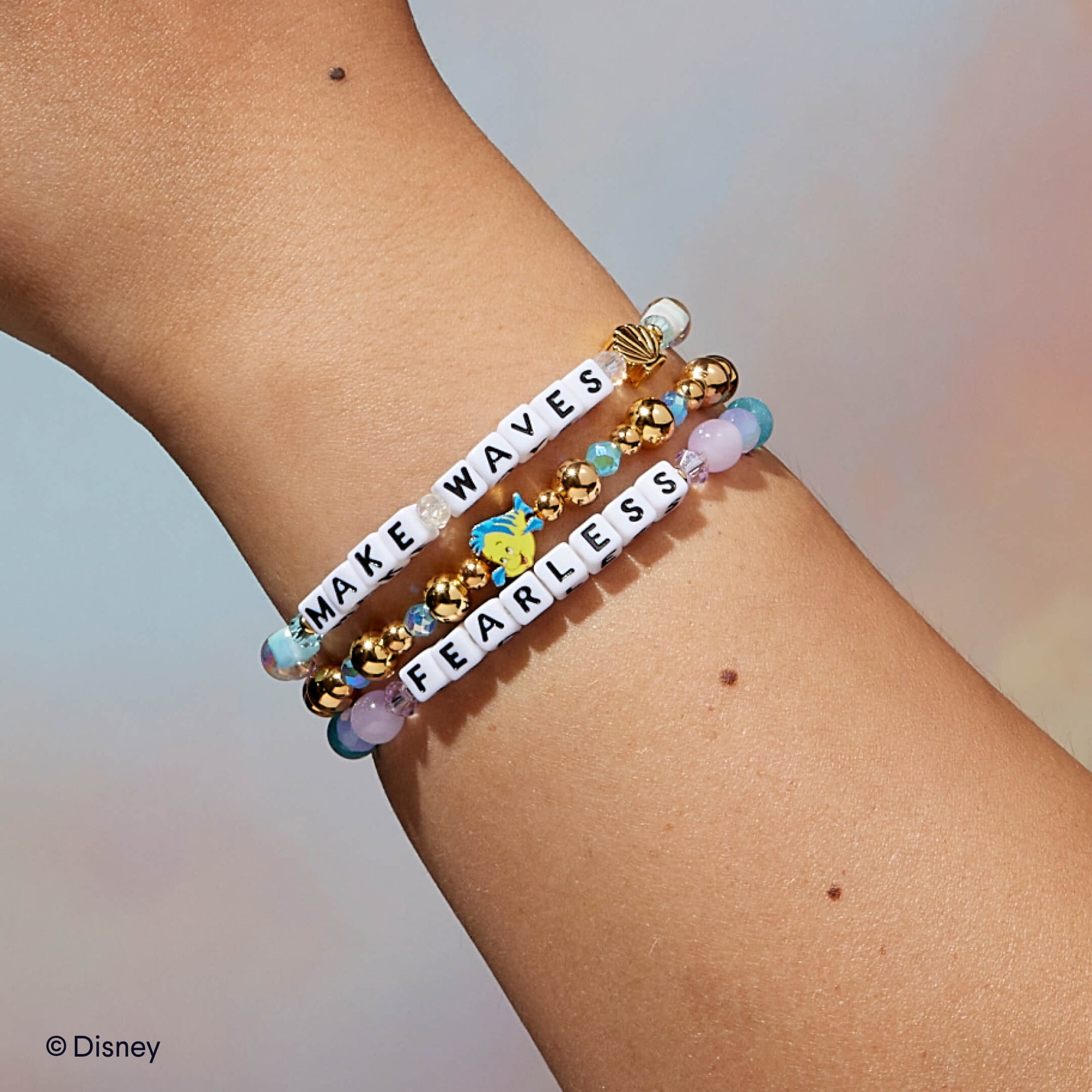 Ariel Trio Set – Disney Princess Bracelet | Little Words Project