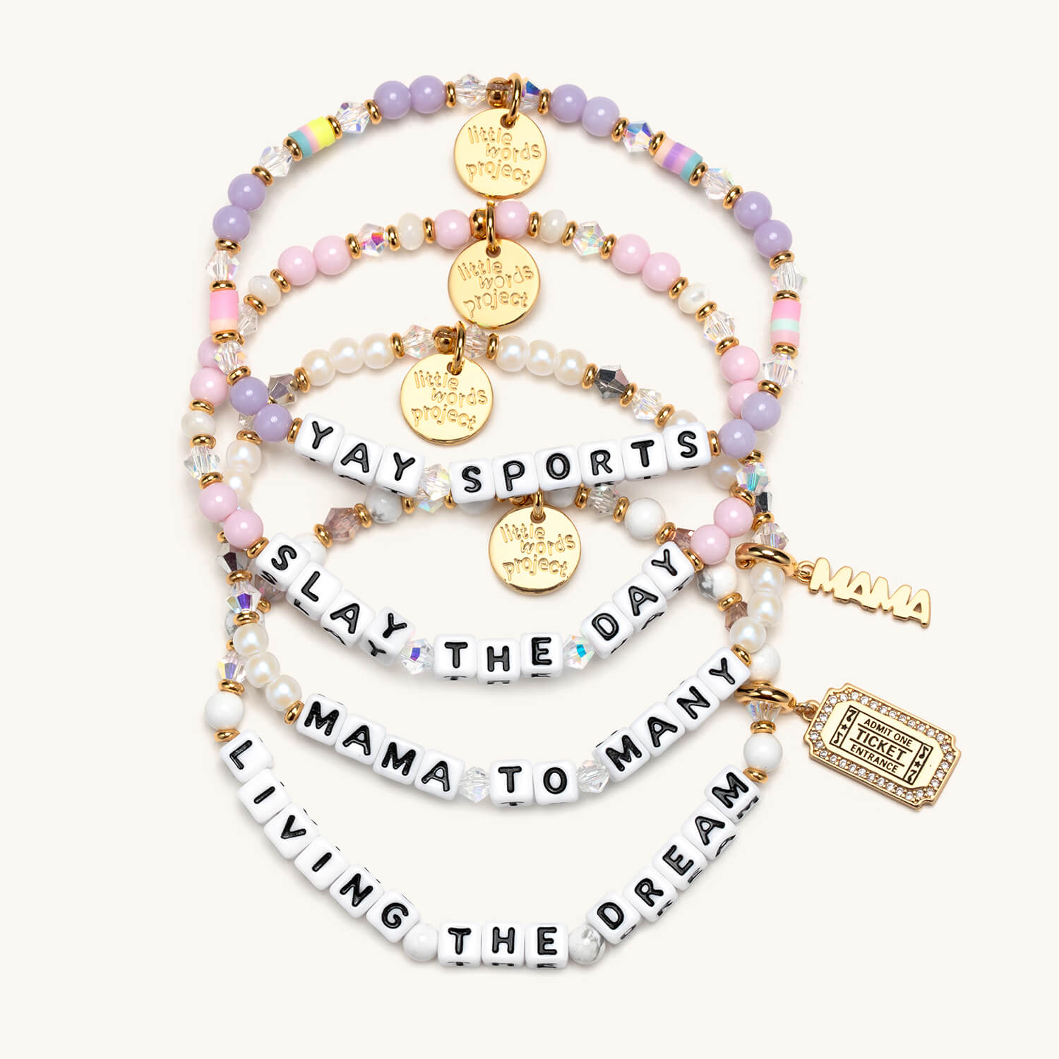 LWP x Amber Massey Stack | Beaded Bracelet - Little Words Project
