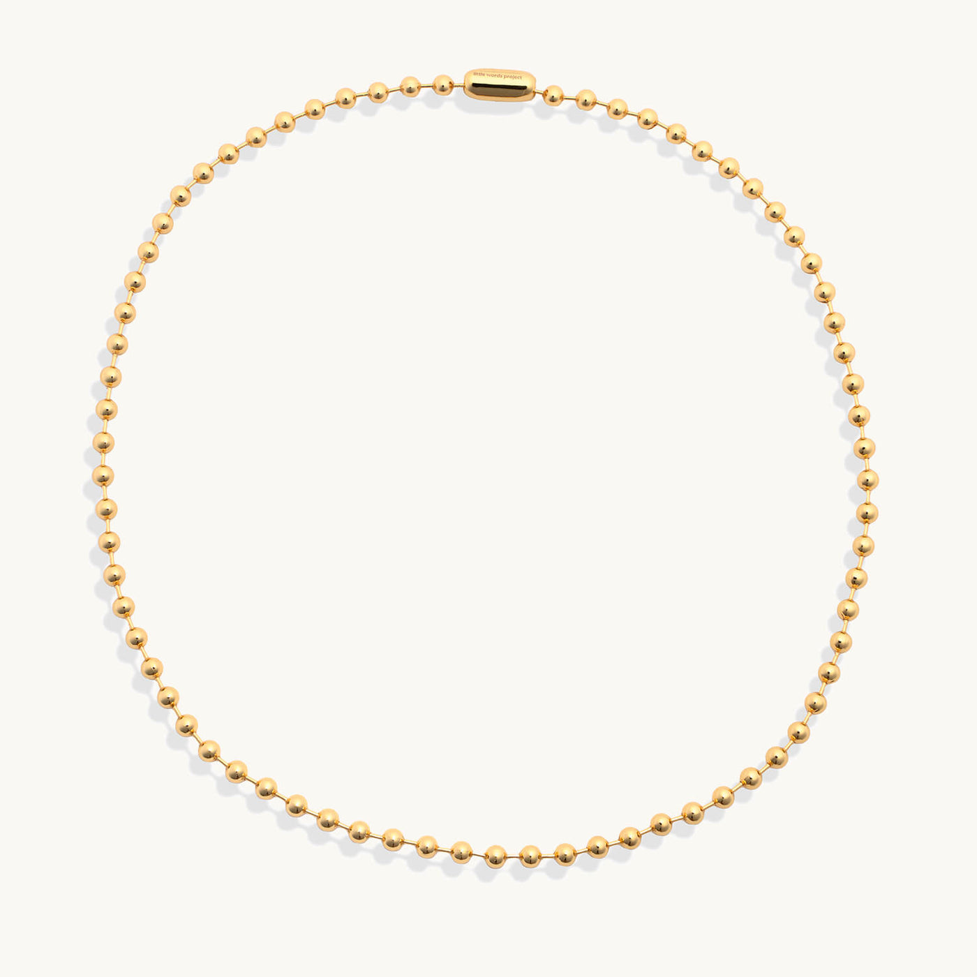 Ball Chain Necklace | Little Words Project Accessories