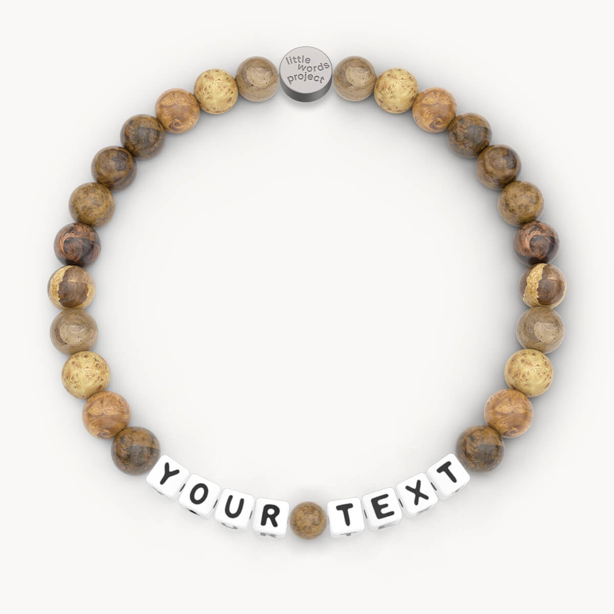 Custom Cork Men's | Beaded Bracelet - Little Words Project