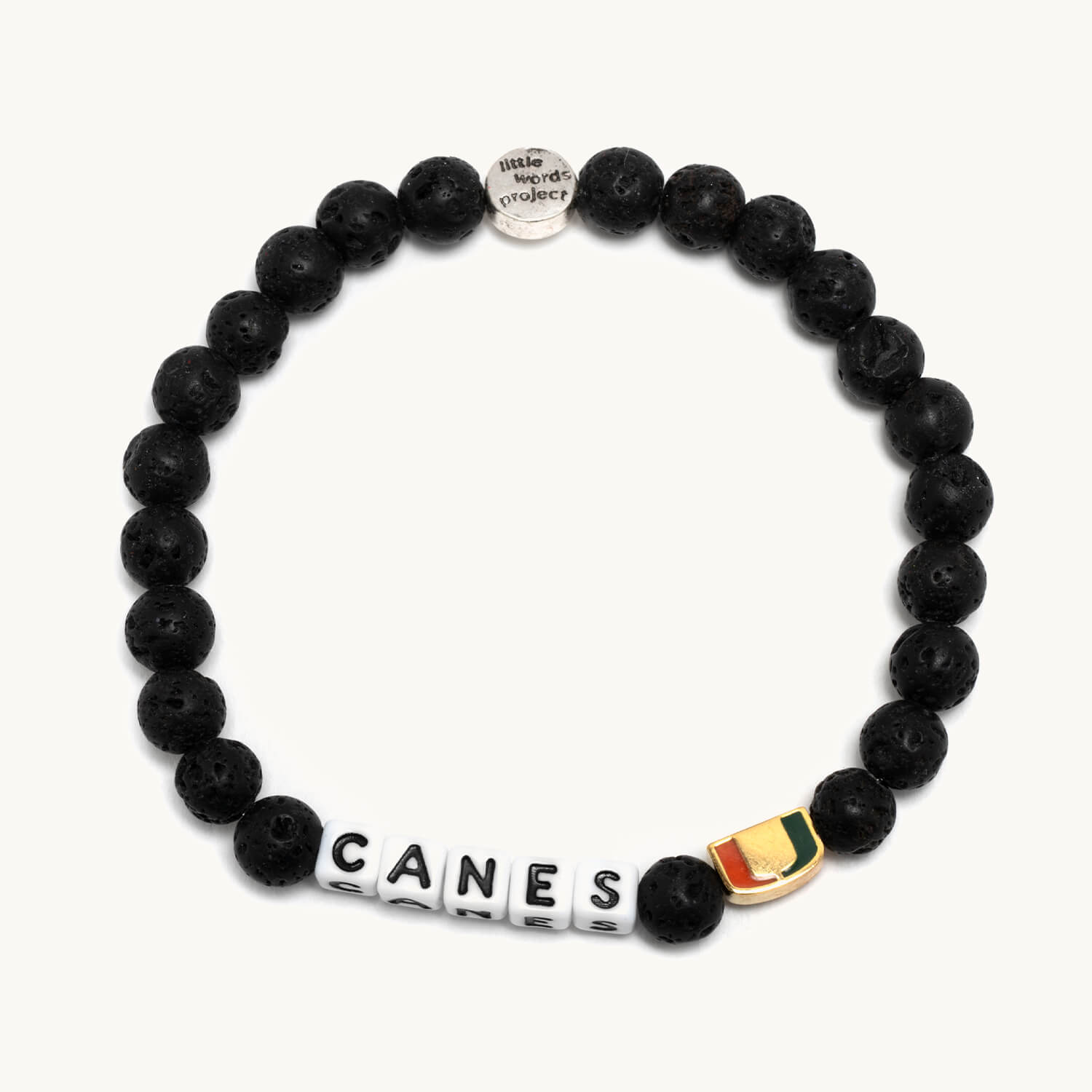 Canes- College | Beaded Bracelet - Little Words Project