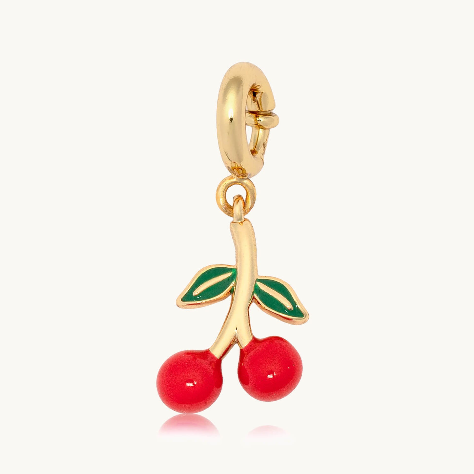 Cherries Charm | Beaded Bracelets - Little Words Project