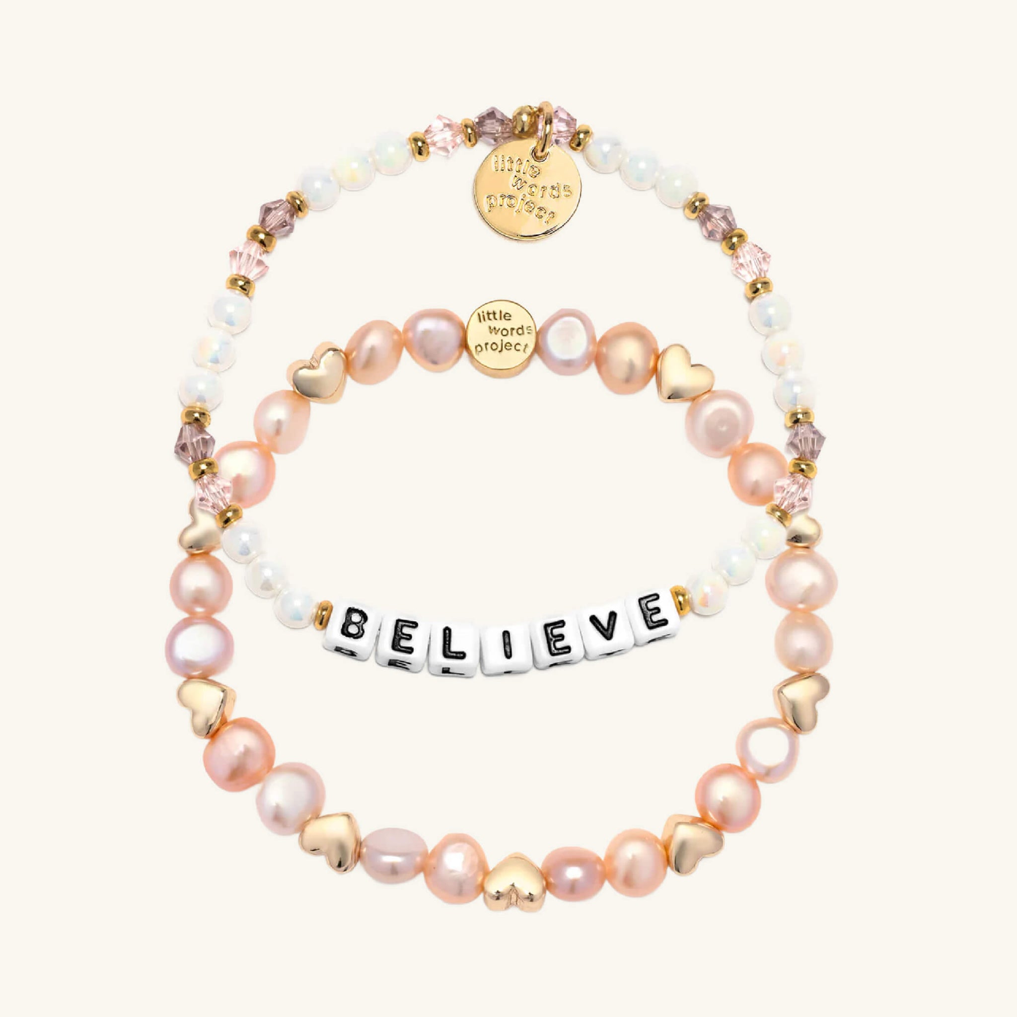 Believe Set | Beaded Bracelet - Little Words Project