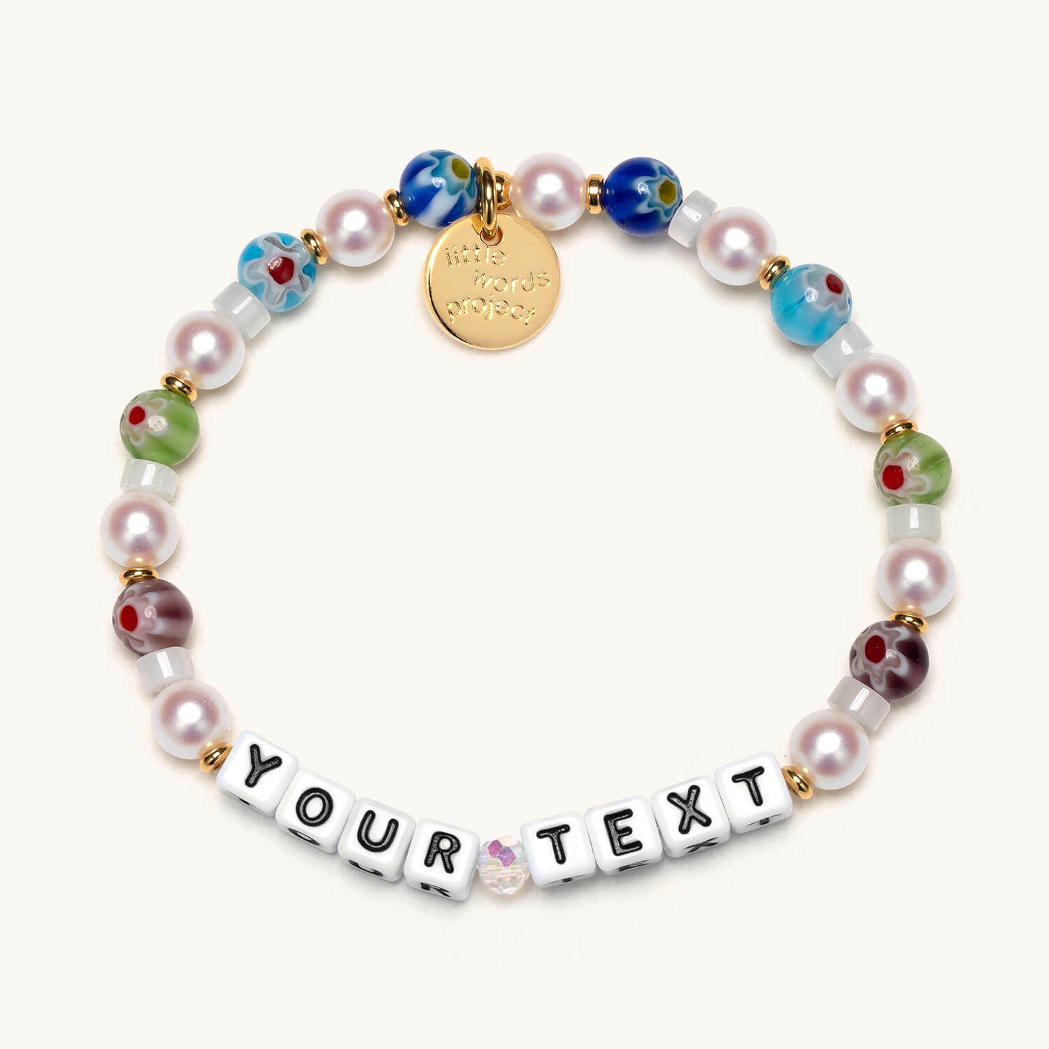 Custom Capri Bracelet | Custom Word Bracelet | Little Words Project