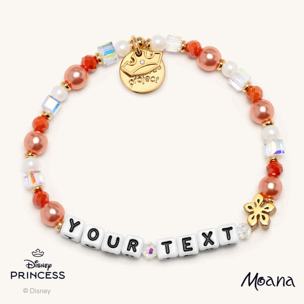 Custom Moana – Disney Princess Bracelet | Little Words Project