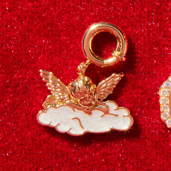 Angel Cloud Charm | Beaded Bracelets - Little Words Project