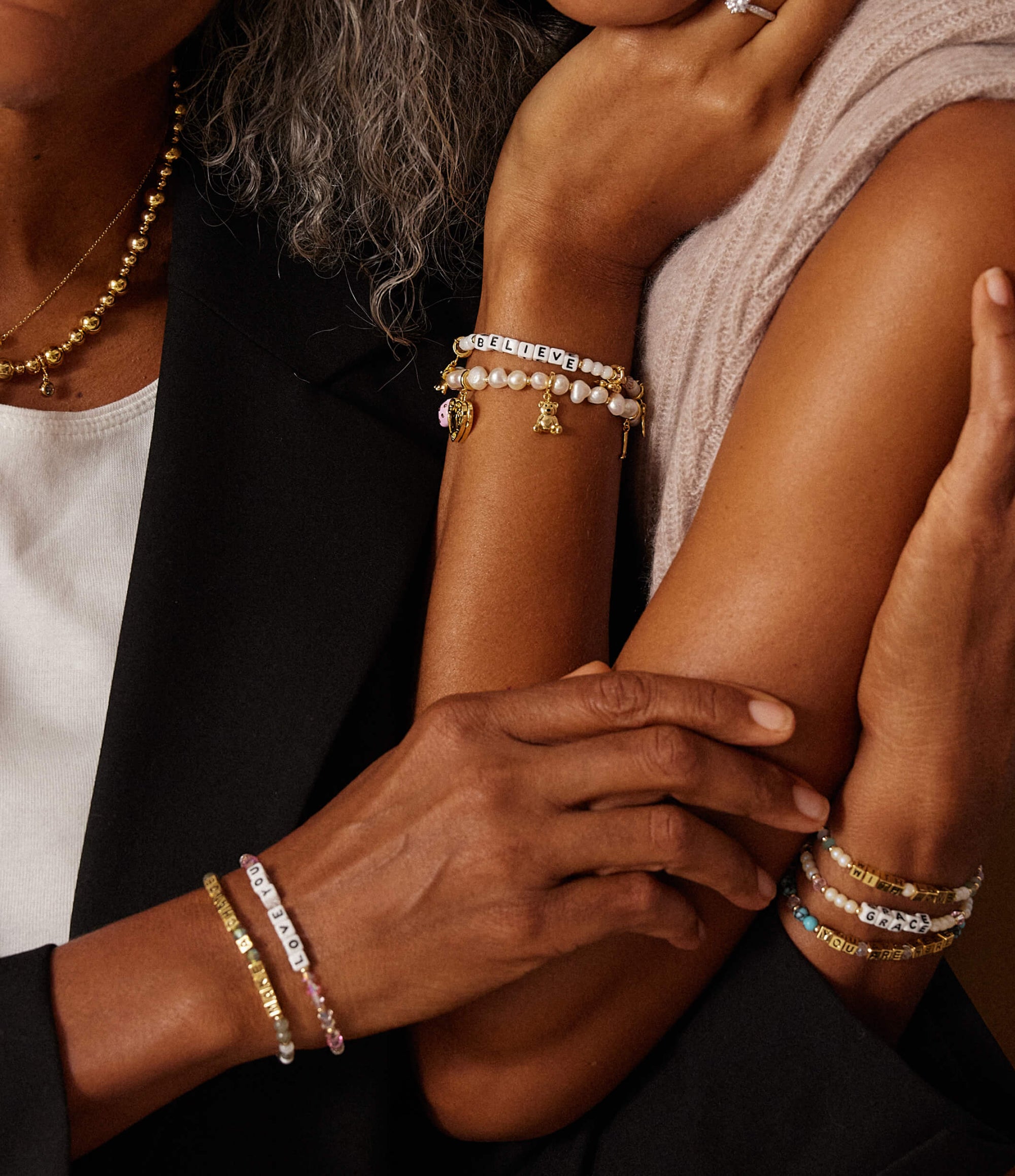 Puffy Butterfly Charm | Beaded Bracelets - Little Words Project