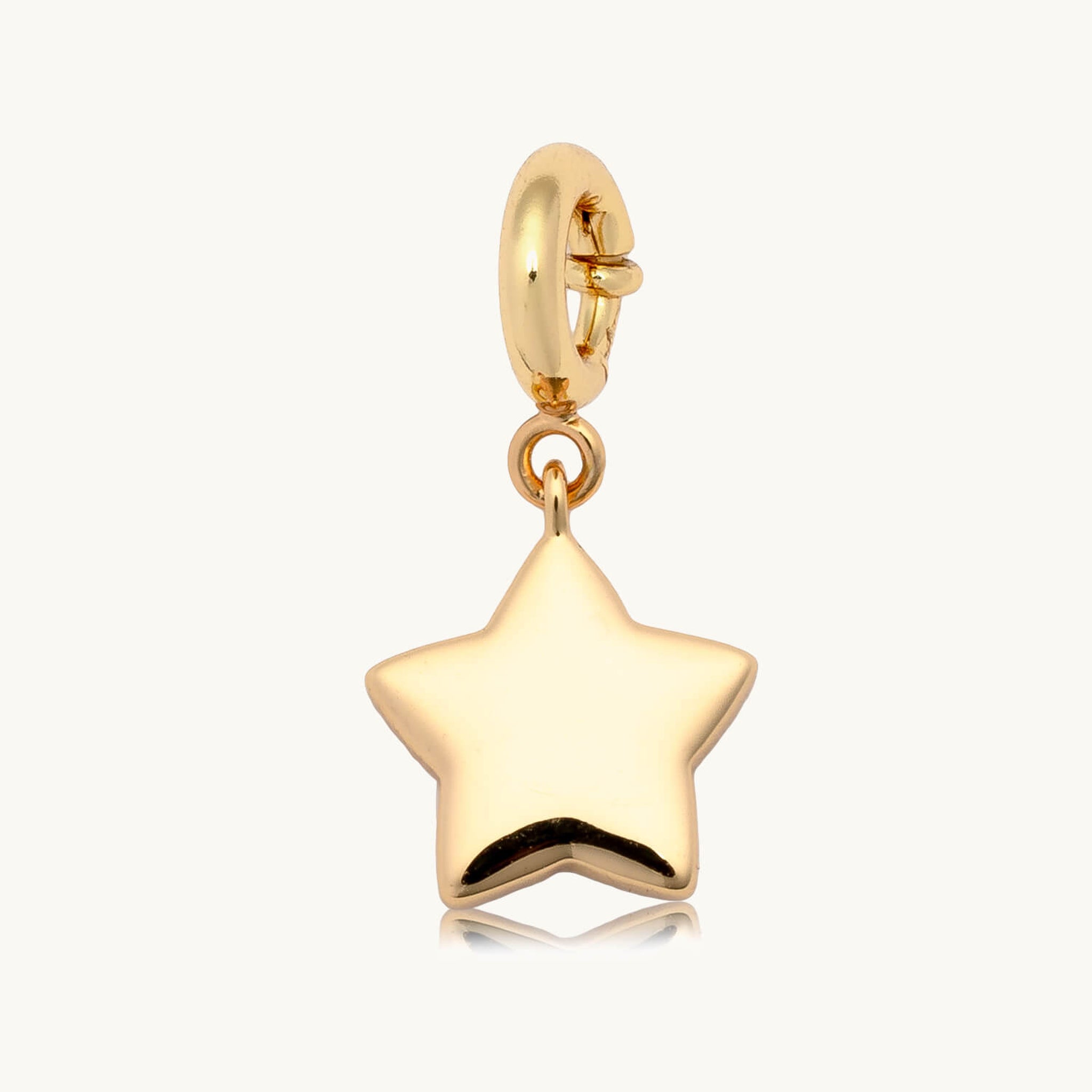Puffy Star Charm | Beaded Bracelets - Little Words Project