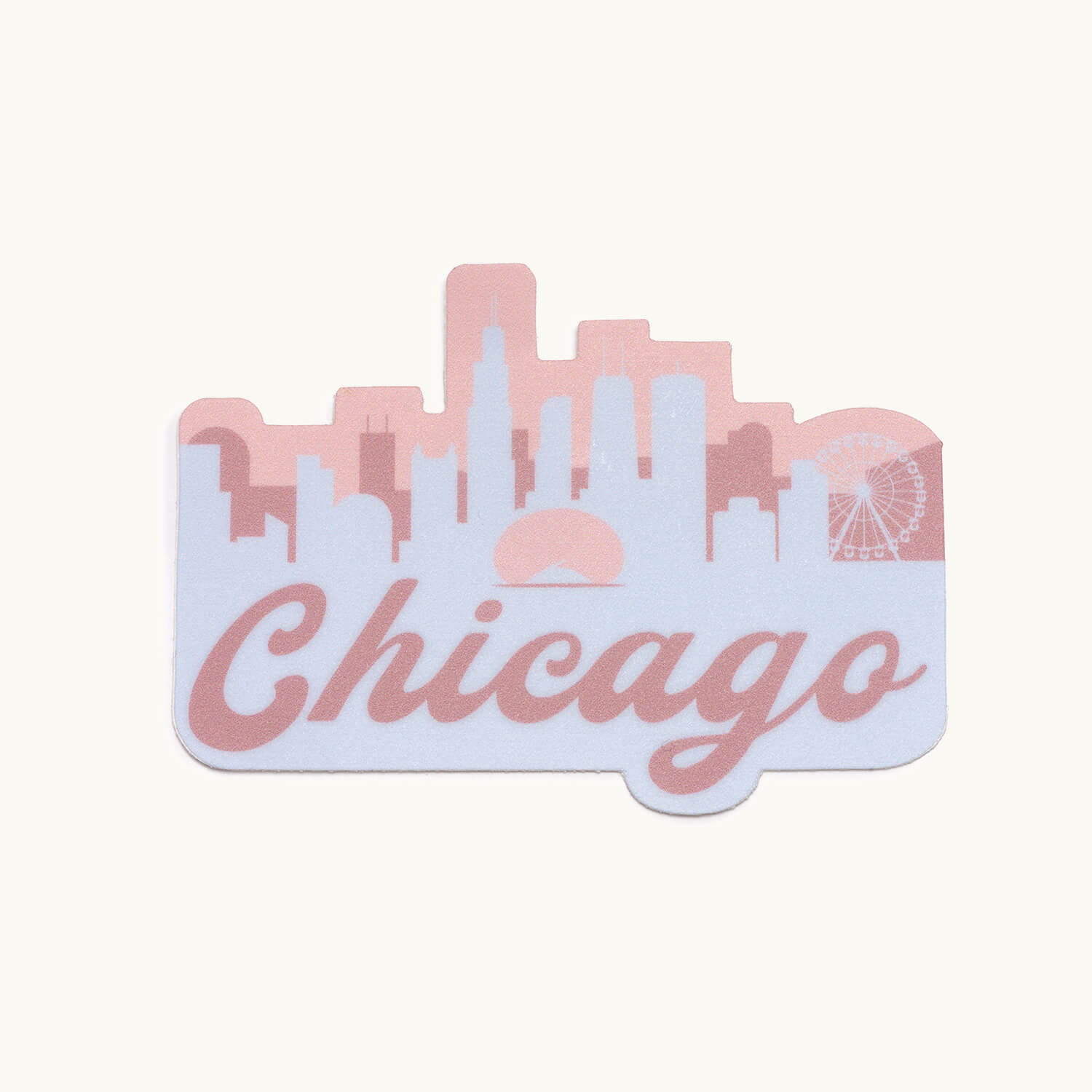 Chicago Sticker | The Little Holiday Gift Shop
