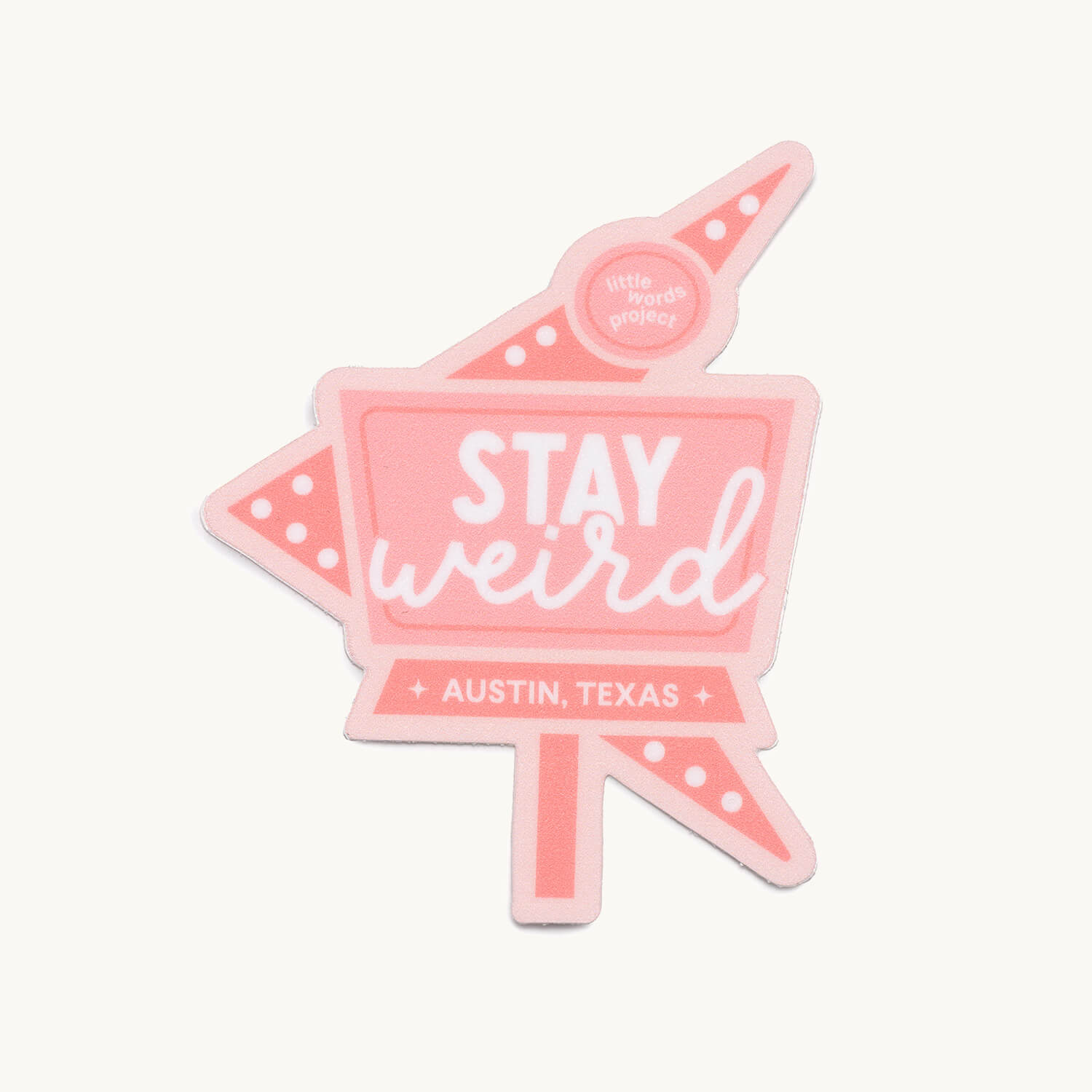Austin Sticker | The Little Holiday Gift Shop