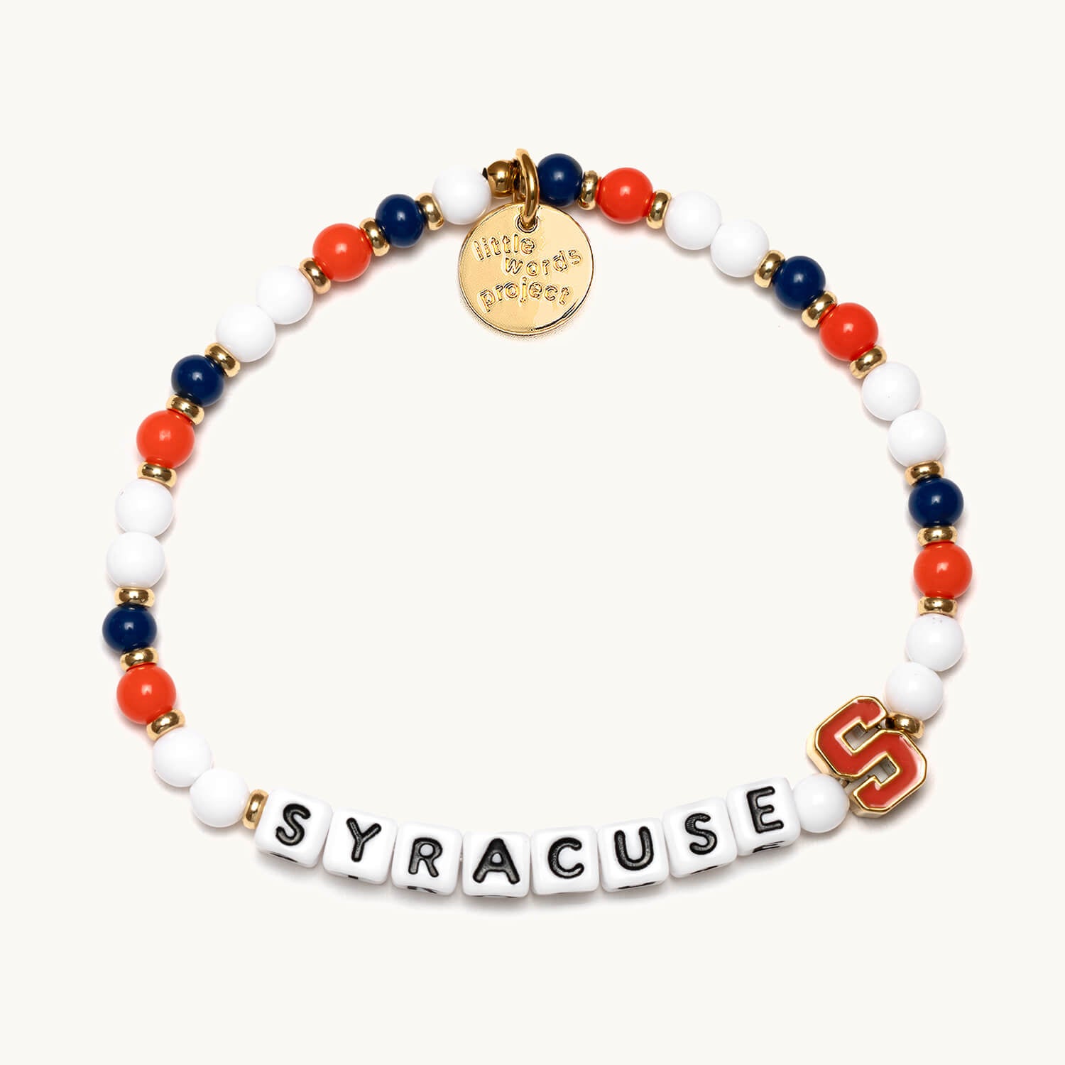 Syracuse®- Syracuse University® | Beaded Bracelet - Little Words Project