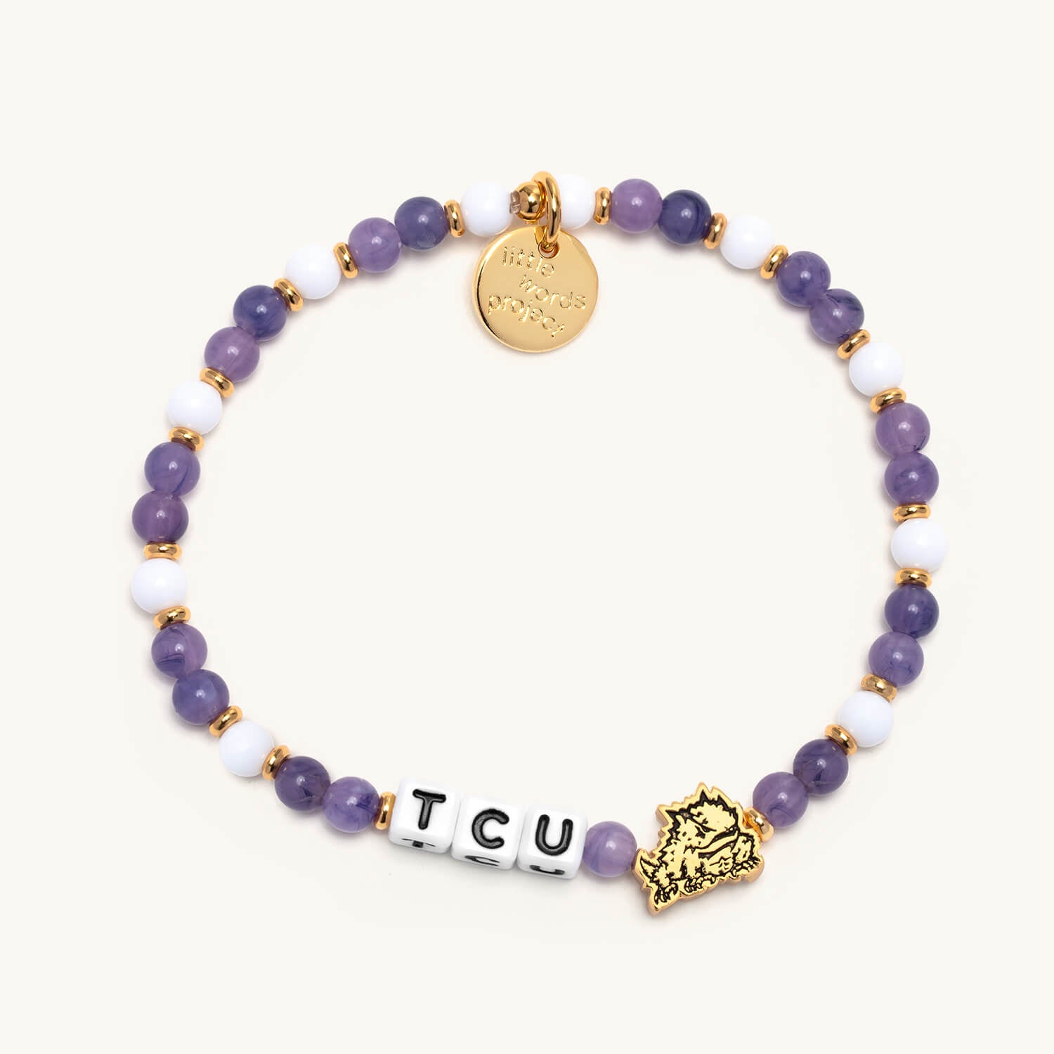 TCU®- Texas Christian University® | Beaded Bracelet - Little Words Project