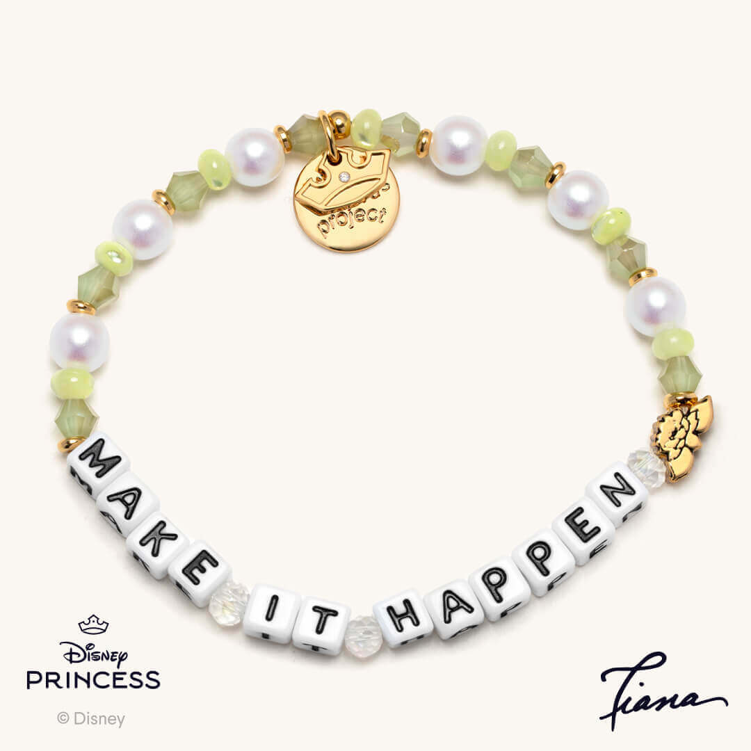 Make It Happen – Tiana Disney Princess Bracelet | Little Words Project