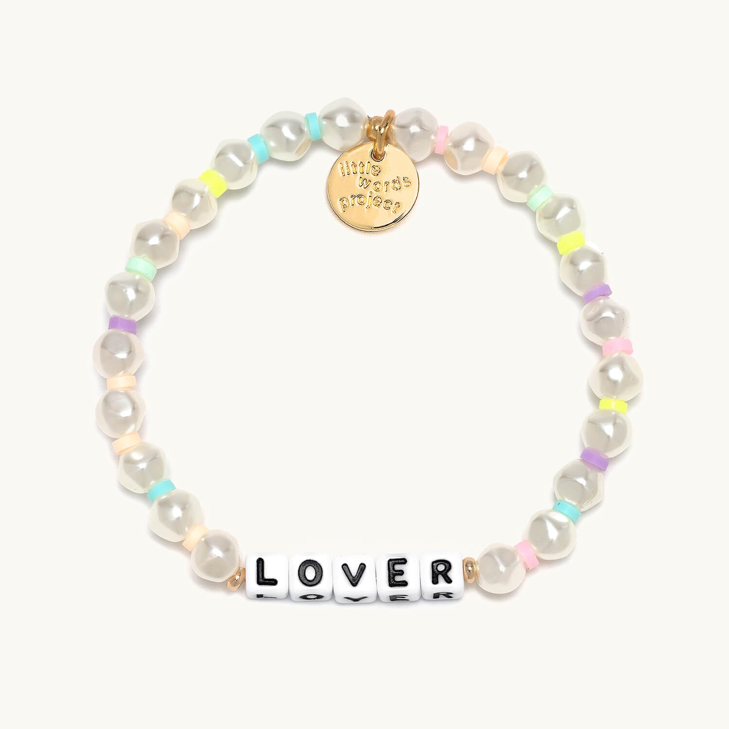 Lover Bracelet | Beaded Bracelet for Significant Other | Little Words ...