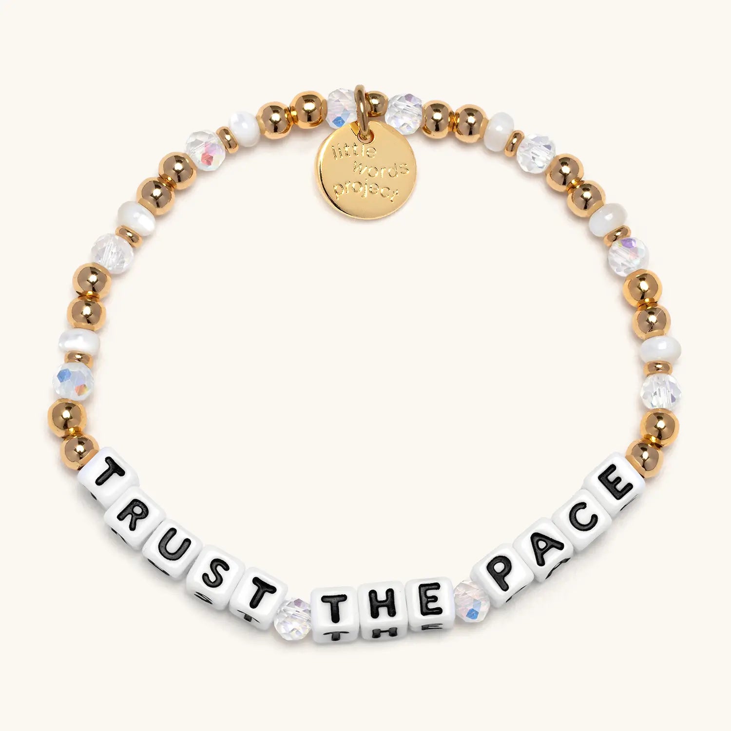 Trust the Pace with Gabby Thomas Bracelet | Purpose | Little Words Project
