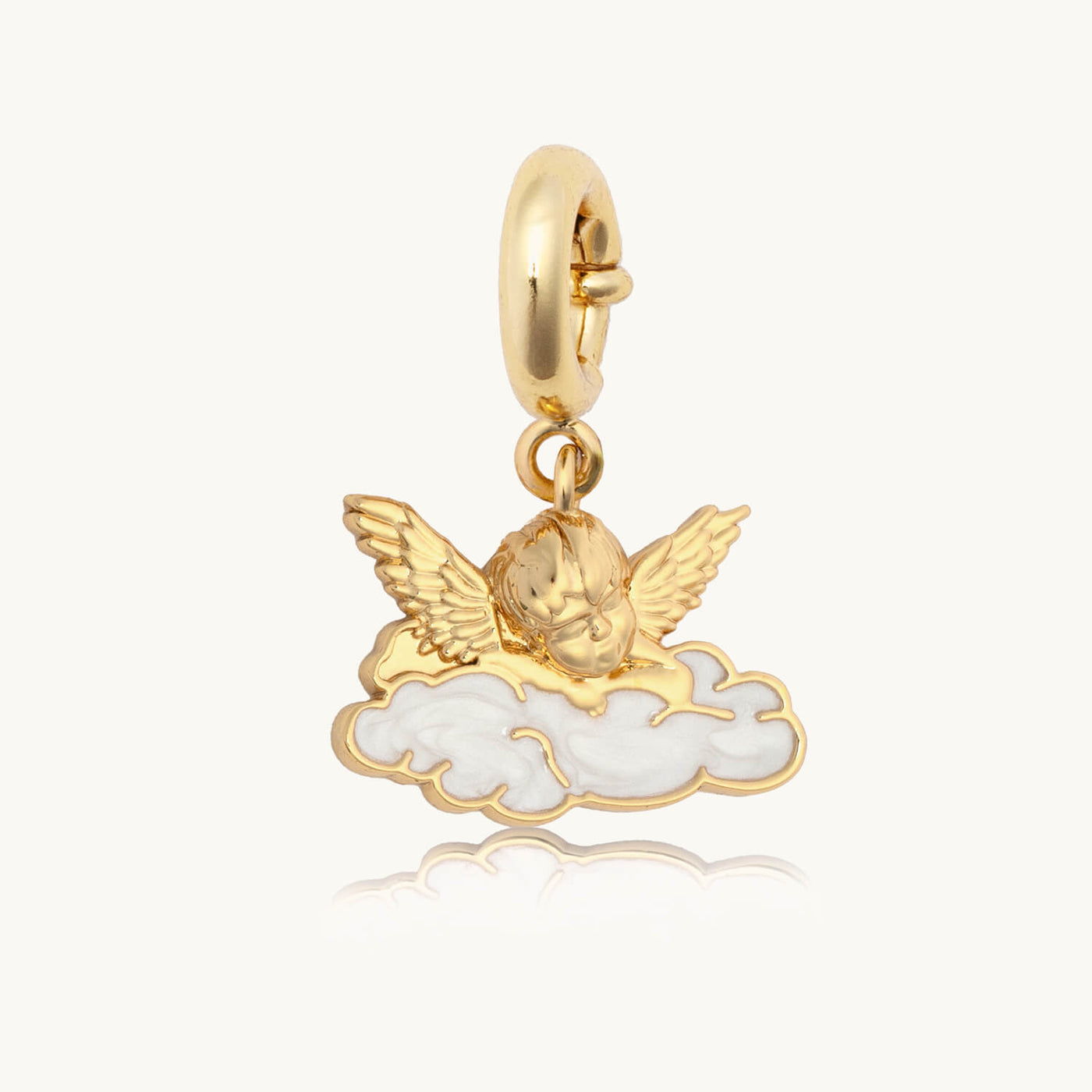 Angel Cloud Charm | Beaded Bracelets - Little Words Project