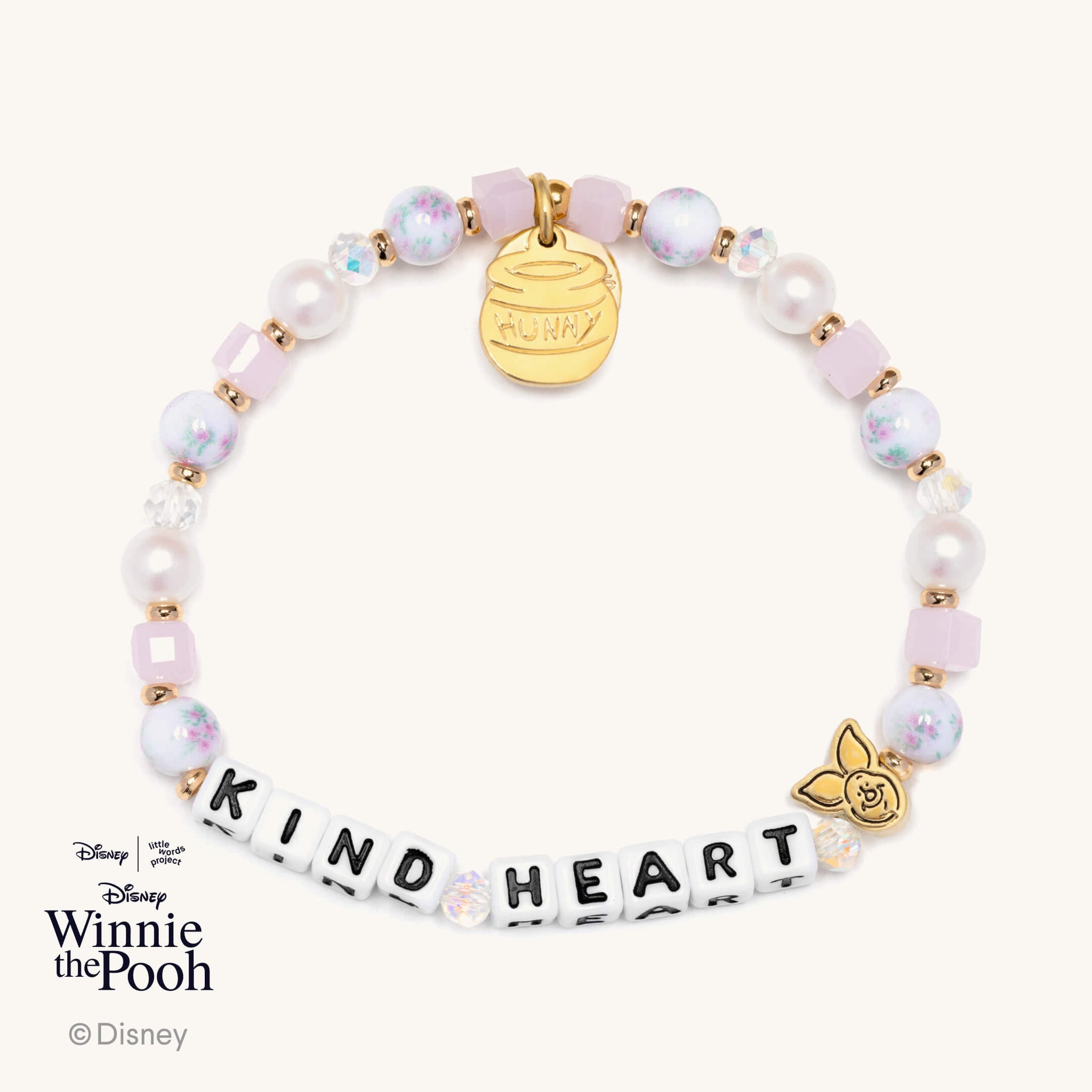 Kind Heart- LWP x Disney's Winnie The Pooh | Beaded Bracelet - Little ...