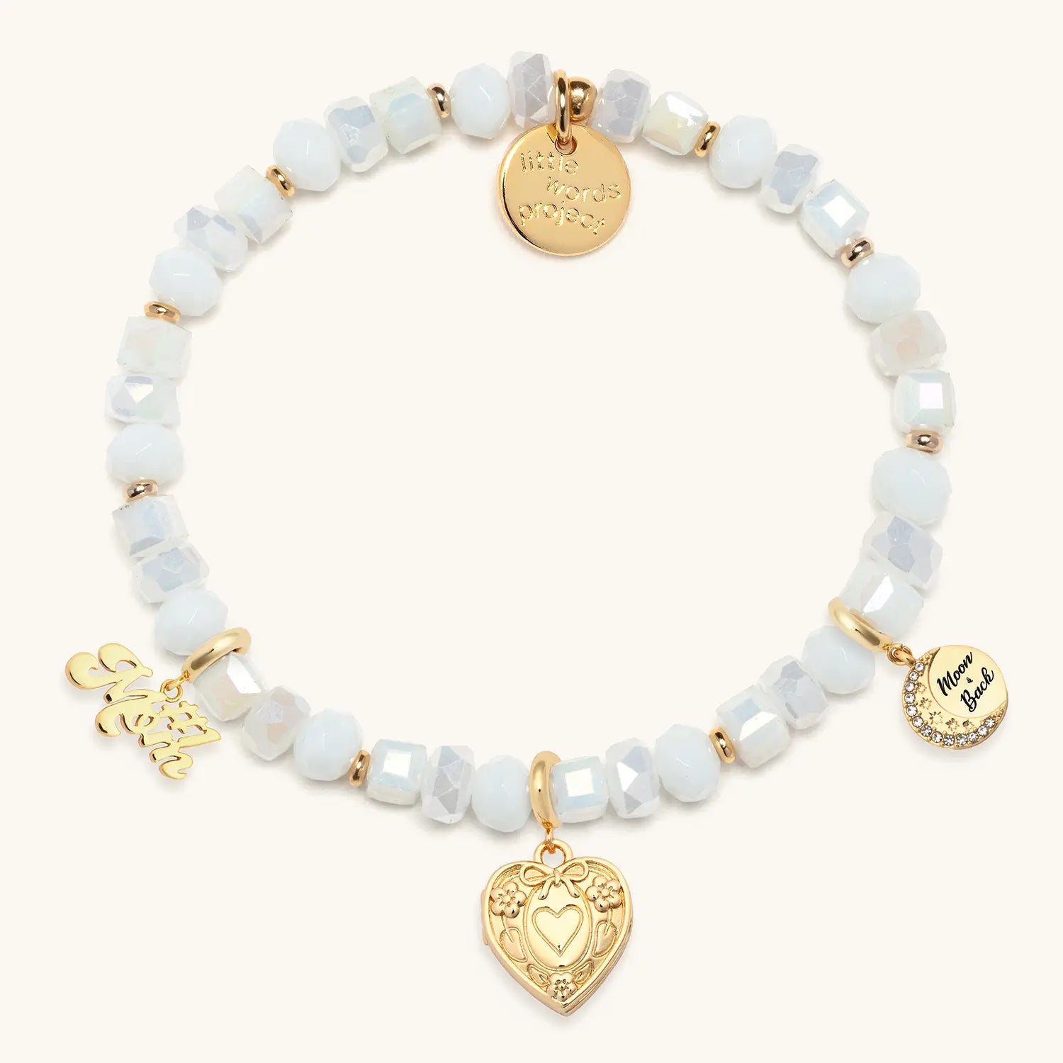 Mom's Love Charm Bracelet Set | Charm Bracelet | Little Words Project