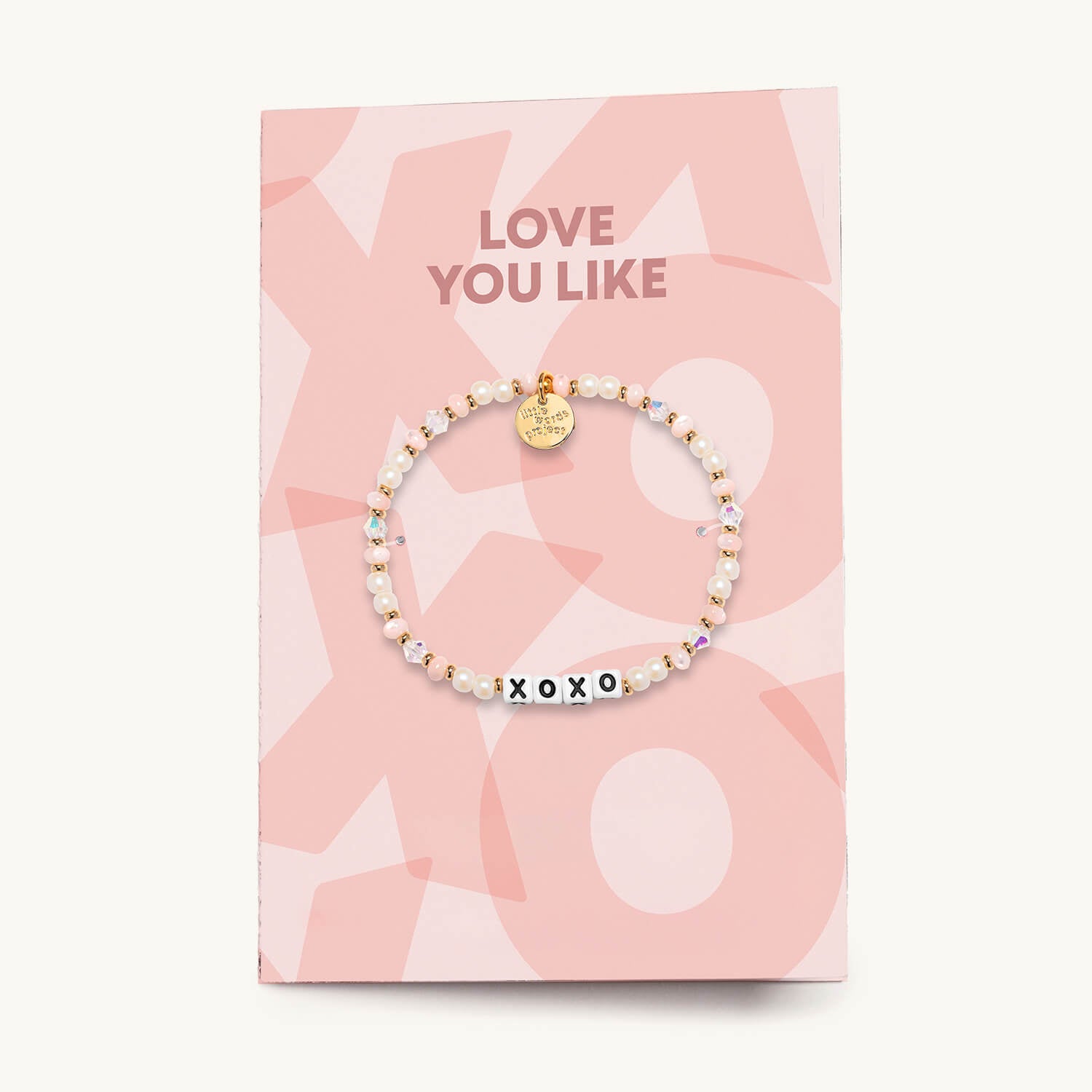 XOXO Bracelet Card | Little Words Project